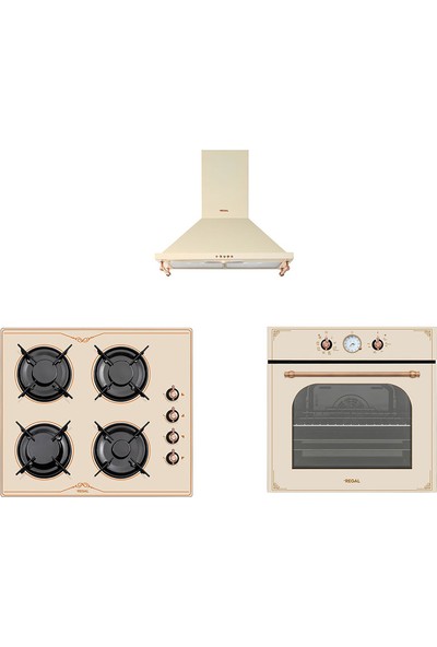 Regal Krem Rustik Set (Ao 6041 Rk-Af 7765 Rk -Ad 6040 Rk)