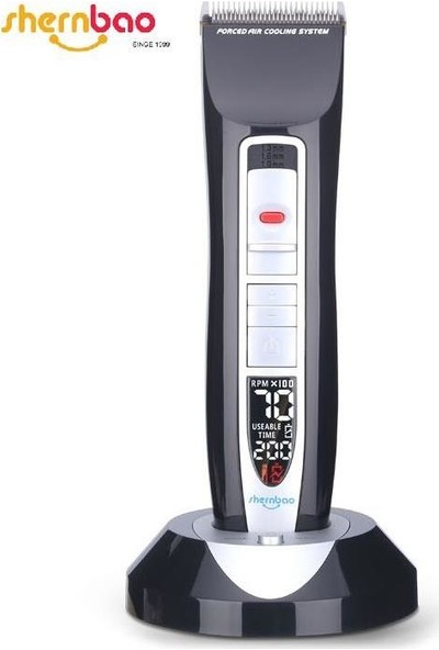 Shernbao PGC-660 Dijital Lityum Akülü Köpek Traş Makinası Shernbao PGC-660 Dijital Lityum Akülü Köpek Traş Makinası