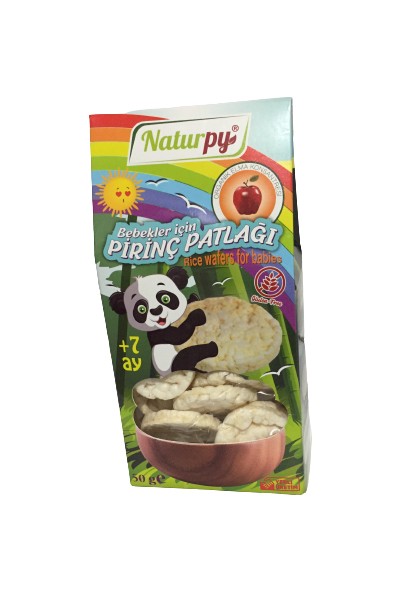 Naturpy Bebekler İçin Glutensiz Pirinç Patlağı Naturpy Bebekler İçin Glutensiz Pirinç Patlağı