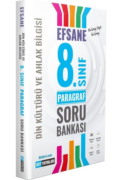Ddy Yayınları 8. Sınıf Din Kültürü ve Ahlak Bilgisi Yetenekli Paragraf Soru Bankası