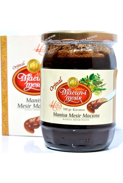 MANİSA MESİR MACUNU 700GR CAM MANİSA MESİR MACUNU 700GR CAM