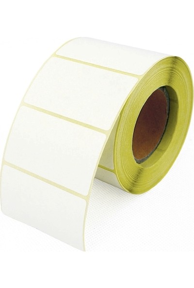 Zebra Barkod Etiketi Eko Termal Kuşe 1 Adet 5000 Sarım 40 x 20 Zebra Barkod Etiketi Eko Termal Kuşe 1 Adet 5000 Sarım 40 x 20