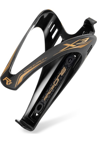 Raceone X3 Siyah-Gold Matara Kafesi Raceone X3 Siyah-Gold Matara Kafesi