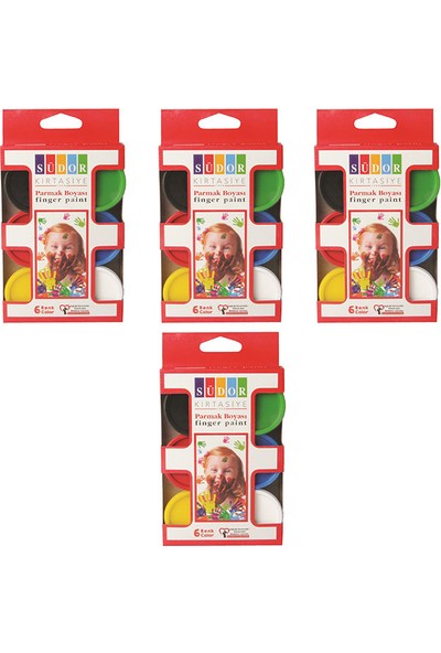 Südor SD822 Parmak Boyası Set 6 x 30 ml 4'lü