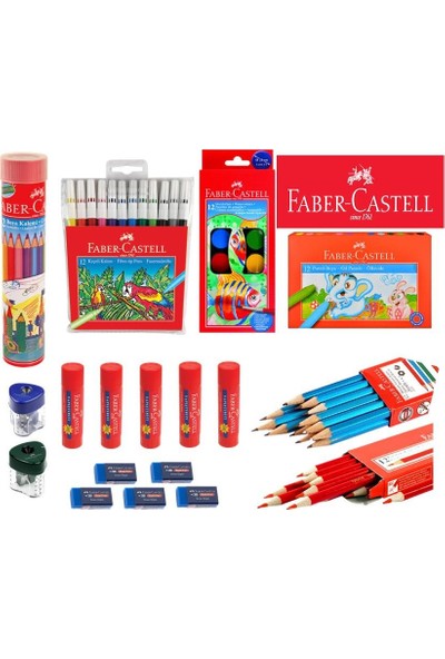 Faber-Castell 666 Okul Öğrenci Boya Seti