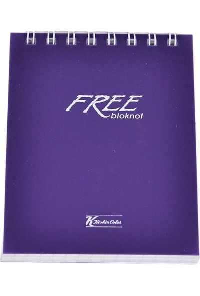 Keskin Color Free A7 Spiralli Kareli Bloknot 42 Yaprak Keskin Color Free A7 Spiralli Kareli Bloknot 42 Yaprak