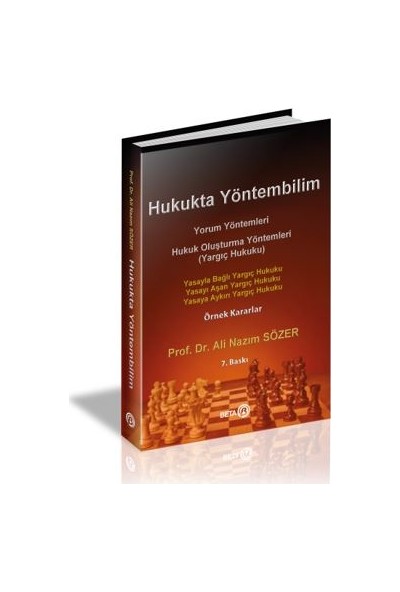 Hukukta Yöntembilim - Ali Nazım Sözer