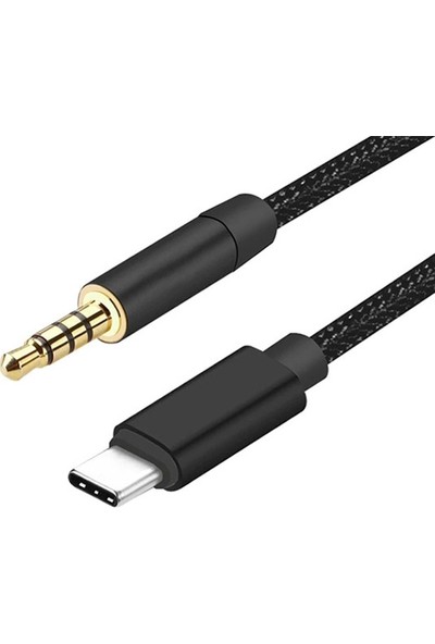 Ally Halat USB Type-C To 3.5mm Aux Kablo Type C Araç Muzik Kablosu AL-29452 Ally Halat USB Type-C To 3.5mm Aux Kablo Type C Araç Muzik Kablosu AL-29452