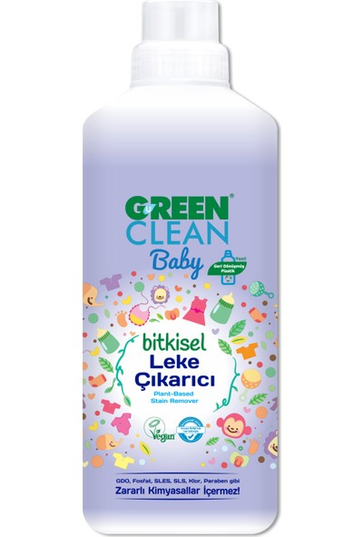 U Green Clean Bitkisel Bebek Leke Çıkarıcı 1 Lt U Green Clean Bitkisel Bebek Leke Çıkarıcı 1 Lt