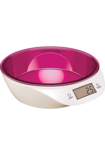 Cvs Dn 3803 Round Mutfak Terazisi Fuşya
