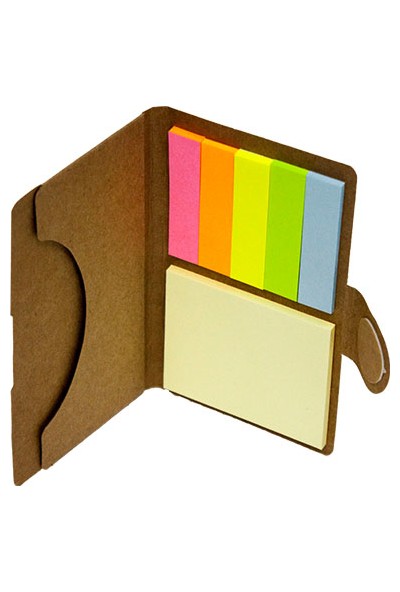 Paste Notes Geri Dönüşümlü Kartvizit Cepli Not Defteri