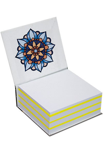 Paste Notes Mandala Boyamalı Bloknot