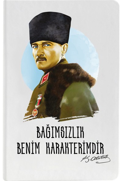 Kafasına Göre Dükkan Kemal Atatürk - 9x14 Küçük Defter Kafasına Göre Dükkan Kemal Atatürk - 9x14 Küçük Defter