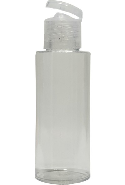 Paradise Boş Pet Şişe Ambalaj 40 ml ve Kapaktakım 100 Adet Sprey Şişesi Boş Pet