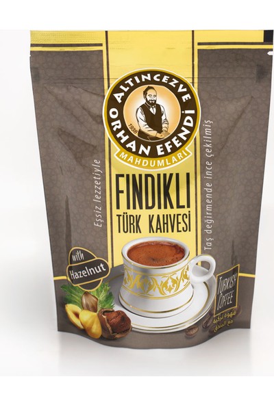 Altın cezve Fındıklı Türk Kahvesi 100 gr Altın cezve Fındıklı Türk Kahvesi 100 gr