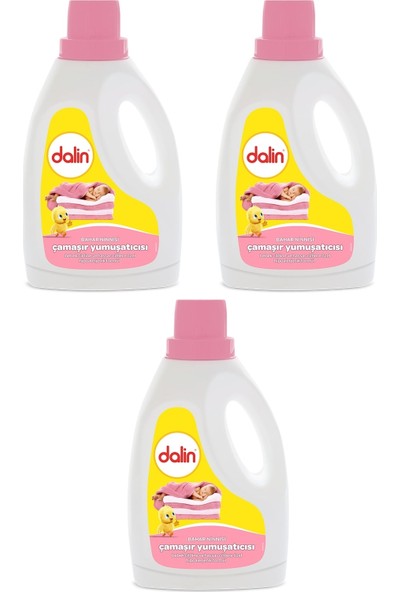 Dalin Sıvı Çamaşır Yumuşatıcısı Bahar Ninnisi 1500 ml x 3 Adet