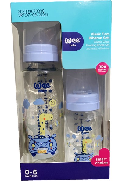 Wee Baby Klasik Cam Biberon Seti
