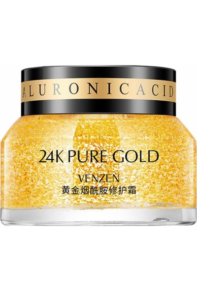 Venzen Altın Krem 24K Altın Özlü Cilt Sıkılaştırıcı Krem - 50 gr