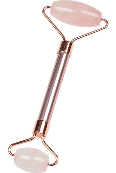 Endoles Doğal Taş Pembe Kuvars Taşı Masaj Aleti