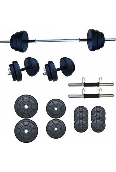 Ser Spor 45 kg Yaylı Halter Dambıl Seti Ser Spor 45 kg Yaylı Halter Dambıl Seti