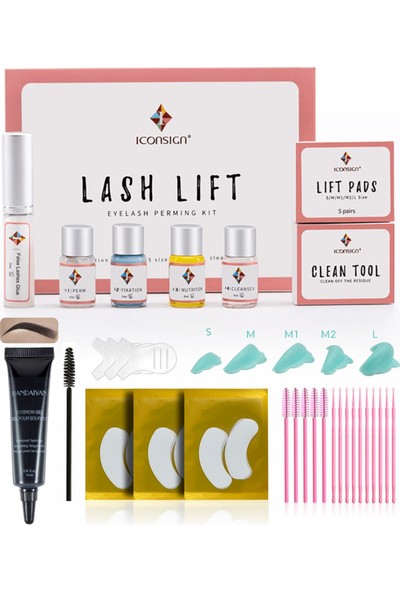 Iconsign Kirpik Lifting Lash Lift Kaş & Kirpik Perma Full Seti ve #black Kaş & Kirpik Boyası Iconsign Kirpik Lifting Lash Lift Kaş & Kirpik Perma Full Seti ve #black Kaş & Kirpik Boyası