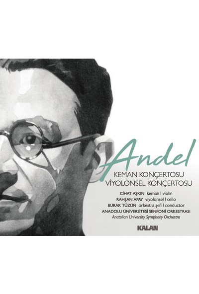 Andel - Keman-Viyolonsel Konçertosu/cd Andel - Keman-Viyolonsel Konçertosu/cd