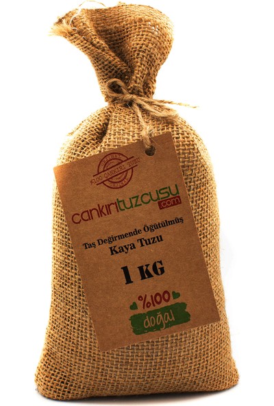 Çankırı Tuzcusu Öğütülmüş Kristal Kaya Tuzu 1 kg Çankırı Tuzcusu Öğütülmüş Kristal Kaya Tuzu 1 kg