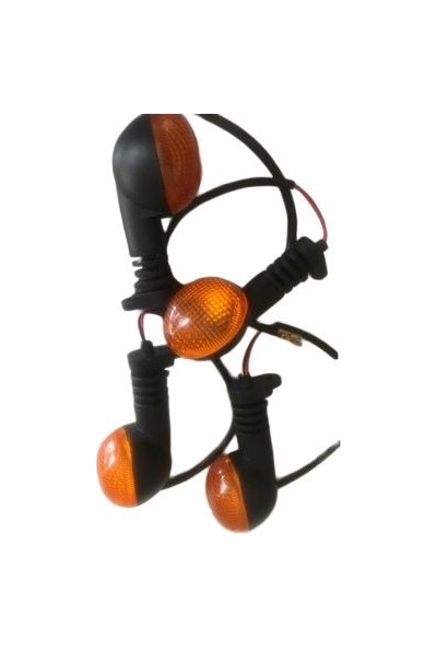 Pro Cup 100 110 Sinyal Lambası Kablo ve Ampuller 4'lü