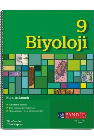 Pandül Yayınları 9. Sınıf Biyoloji Defteri Pandül Yayınları 9. Sınıf Biyoloji Defteri