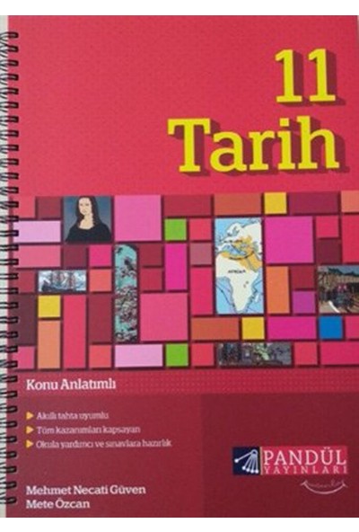 Pandül Yayınları 11. Sınıf Tarih Defteri Pandül Yayınları 11. Sınıf Tarih Defteri