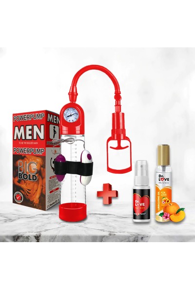 Spicyx Titreşimli Basınç Göstergeli Penis Pompası + Sprey Jel Spicyx Titreşimli Basınç Göstergeli Penis Pompası + Sprey Jel