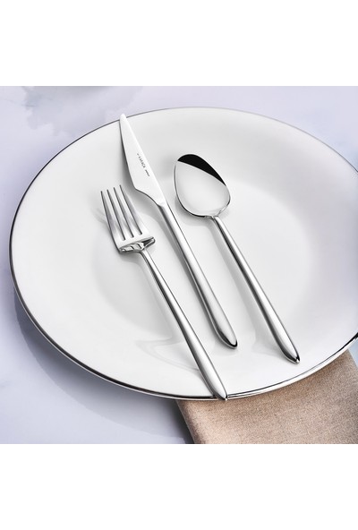 Karaca 84 Parça 12 Kişilik Stark Premium Çatal Kaşık Bıçak Seti