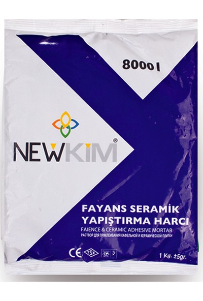 Newkim Fayans Seramik Yapıştırma Harcı1 kg