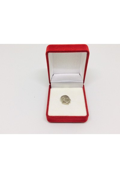 Merit Collection Atatürk Yaka Rozeti Özel Kadife Kutulu Merit Collection Atatürk Yaka Rozeti Özel Kadife Kutulu