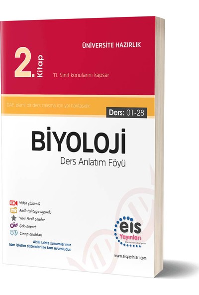 Eis Yayınları YKS Biyoloji 2. Kitap Daf