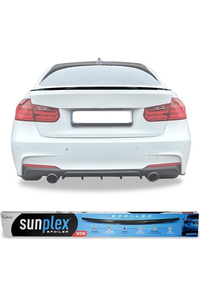Sunplex Bmw F30 Bagaj Üstü Spoiler Piano Black