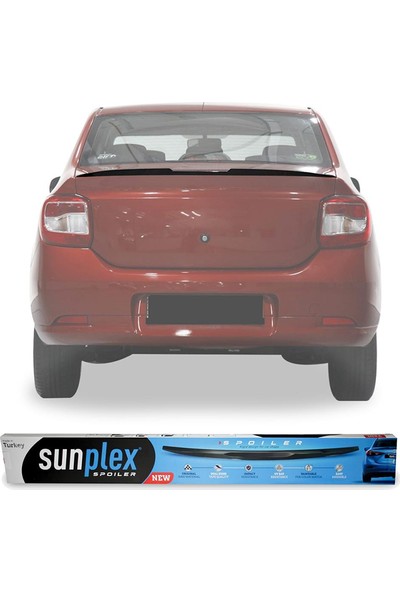 Sunplex Renault Symbol Bagaj Üstü Spoiler Piano Black Sunplex Renault Symbol Bagaj Üstü Spoiler Piano Black