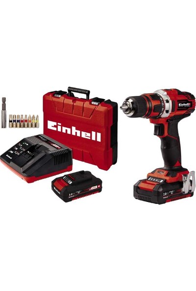 Einhell TE-CD 18/40 Li (2x2,0Ah), Akülü Vidalama Einhell TE-CD 18/40 Li (2x2,0Ah), Akülü Vidalama