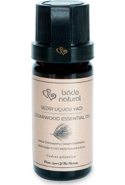 Bade Natural Sedir Ağacı Yağı 10 ml Bade Natural Sedir Ağacı Yağı 10 ml
