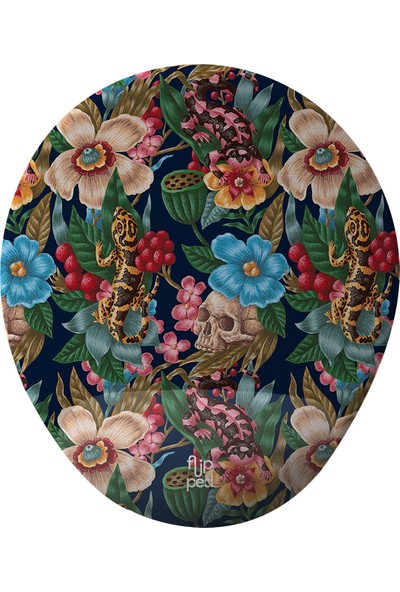 Flipped Chameleon Bilek Destekli Tasarım Mousepad