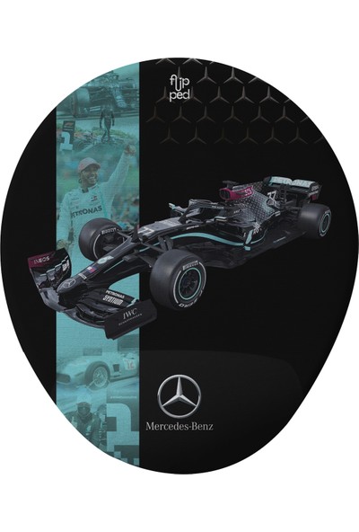 Flipped Mercedes Bilek Destekli Oyuncu Mousepad Flipped Mercedes Bilek Destekli Oyuncu Mousepad