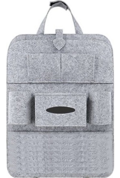 Ankaflex Gri Renk Araç İçi Organizer Çanta