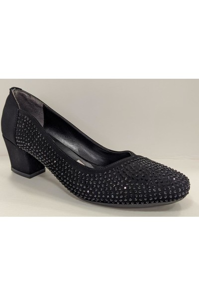 Beety 23.8670 Kalın Topuk Taşlı Abiye Klasik Ayakkabı