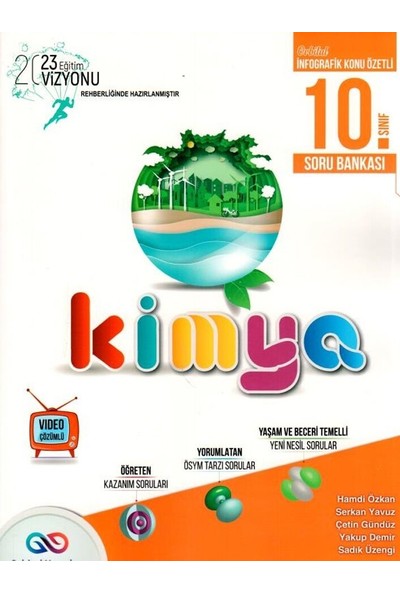 Orbital Yayınları 10. Sınıf Kimya Orbital Soru Bankası - Hamdi Özkan