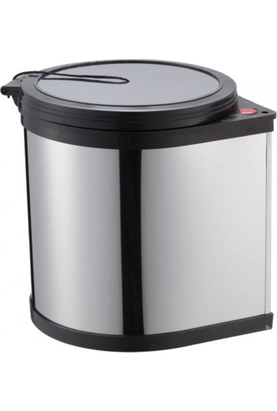 Flosoft Dolap Içi Metal Çöp Kovası 11 Lt