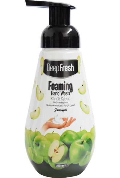 Deep Fresh Meyve Köpük Sabun Yeşil Elma 400 ml