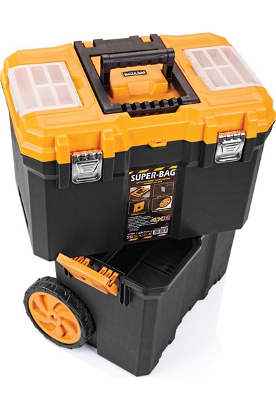 Super-Bag Asrın Max Mobil Tekerlekli Takım Çantası ASR-5039 Super-Bag Asrın Max Mobil Tekerlekli Takım Çantası ASR-5039