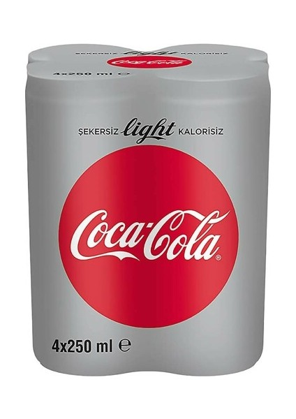 Coca Cola Light 4*250 ml Fiyatı, Taksit Seçenekleri ile Satın Al