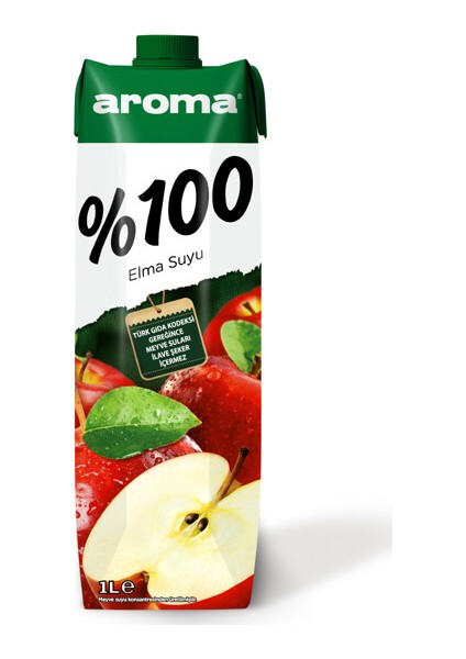 Aroma %100 Elma Suyu 1 lt Fiyatı - Taksit Seçenekleri
