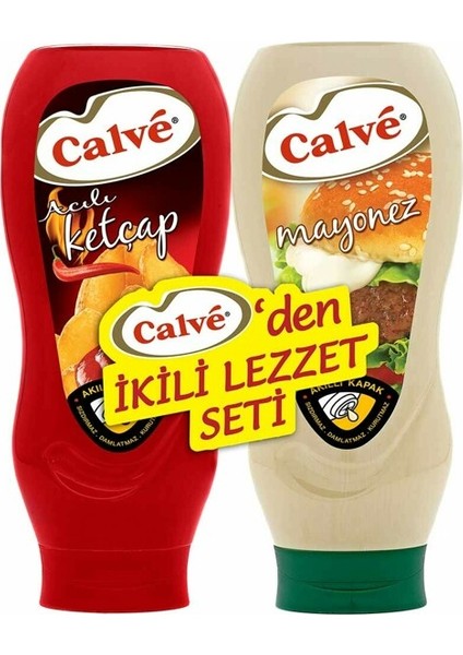 Calve Ketçap 400 Ml + Mayonez 335 Gr Fiyatı - Taksit Seçenekleri